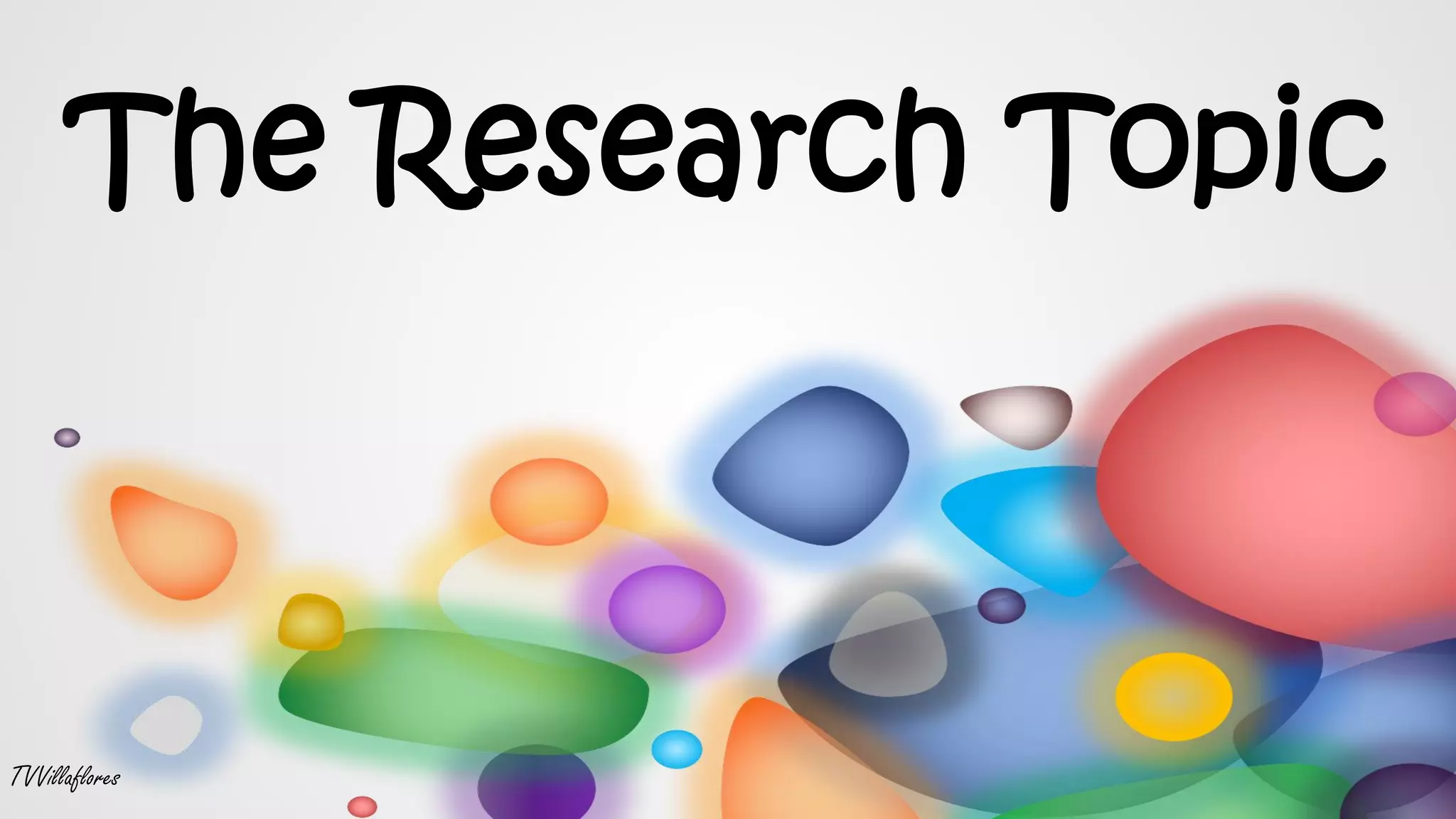 How to choose a research topic | PDF