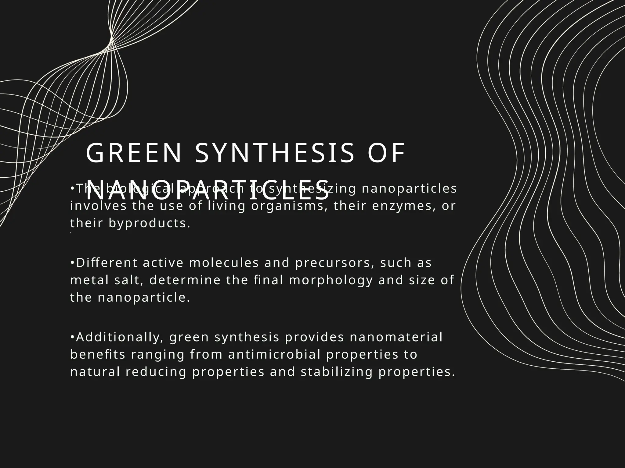 Nanoparticles are tiny particles of matter that range in size from 1 to ...