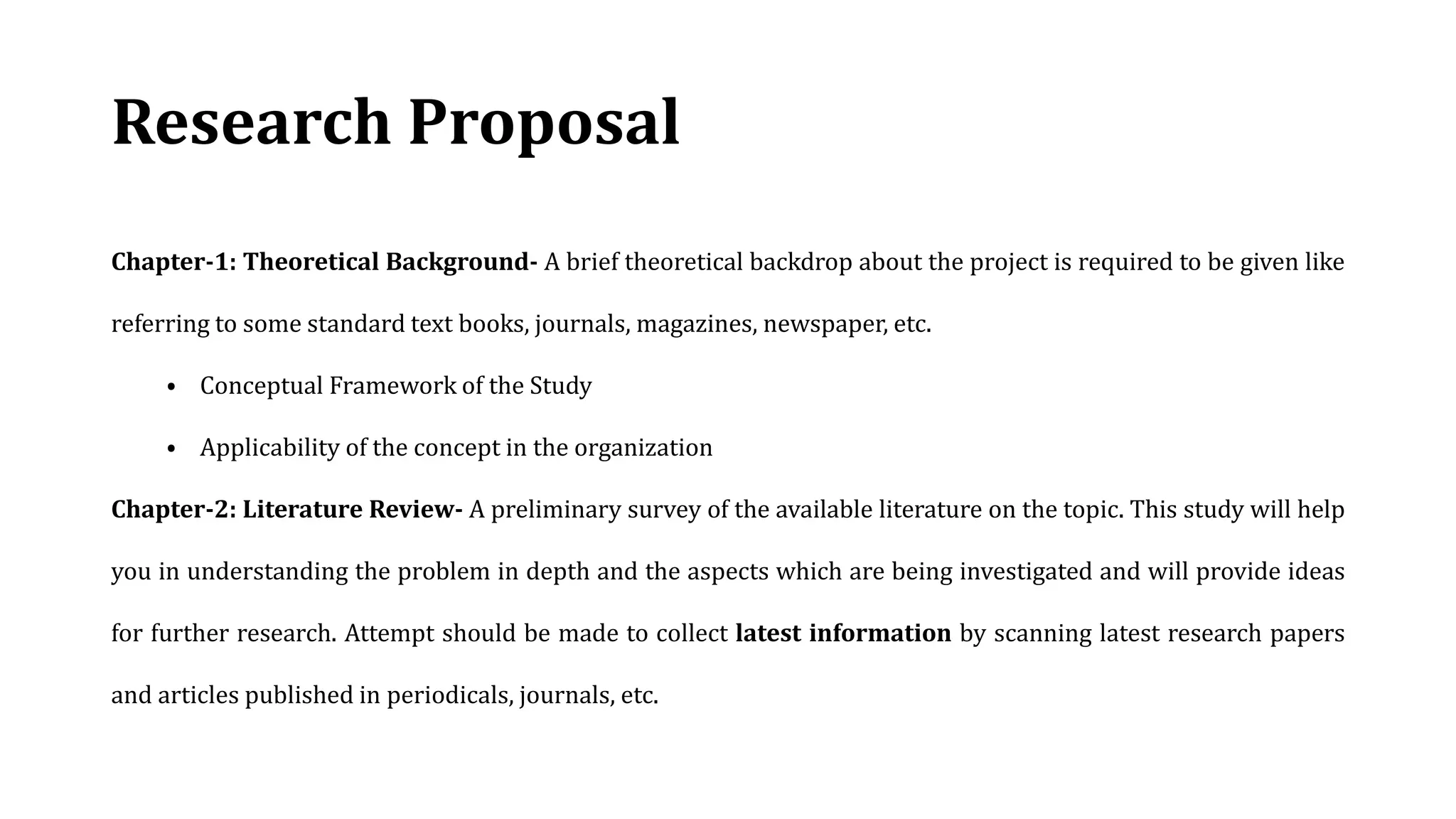 Research Topic Selection for undergraduates | PPTX