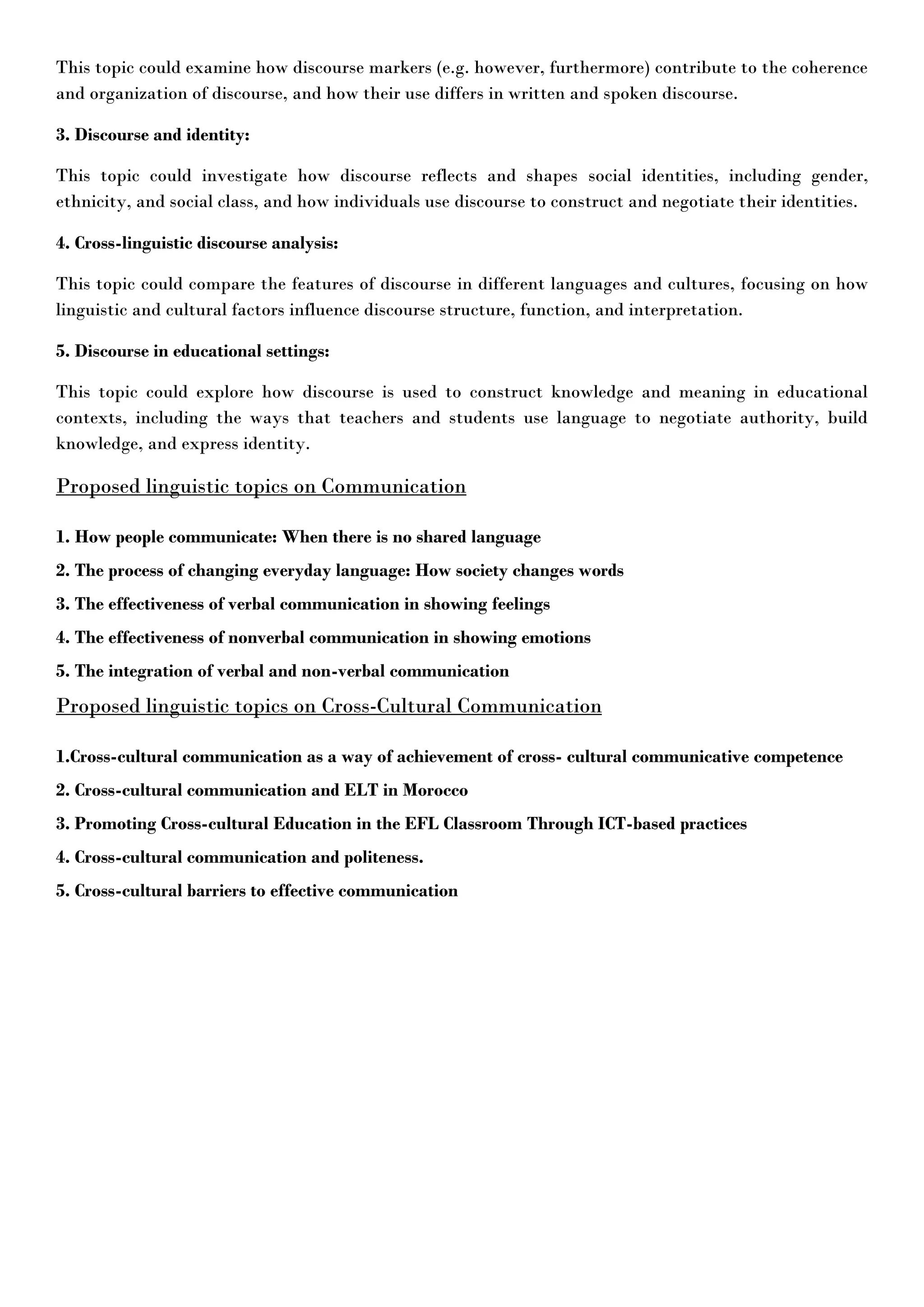 Research topics PFE. For beginners students | PDF