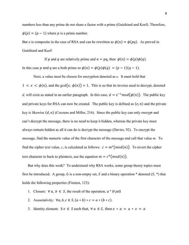 Mathematics Research Paper - Mathematics of Computer Networking - Final ...