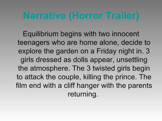 Research trailer | PPT