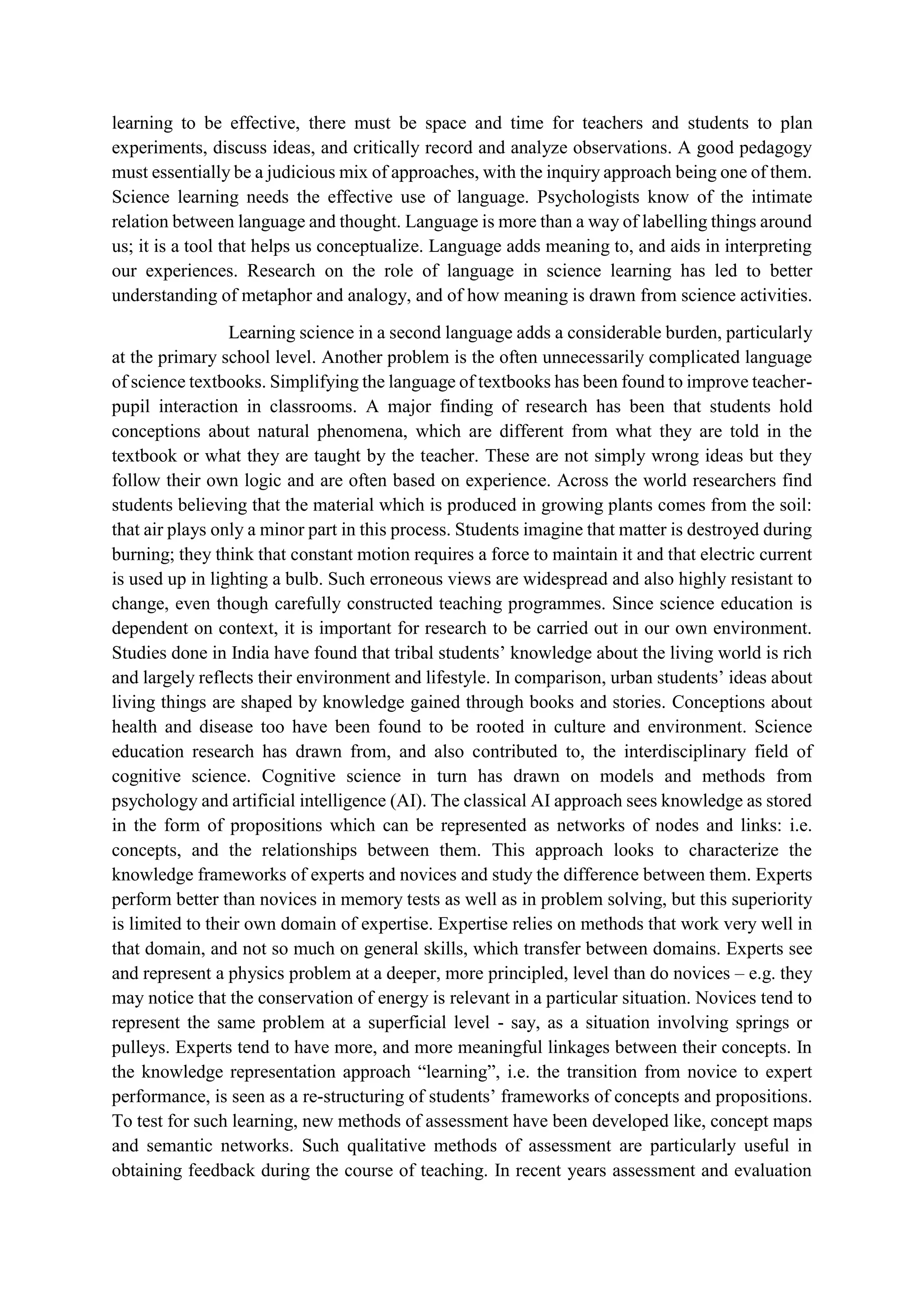 Research trends in science education | PDF