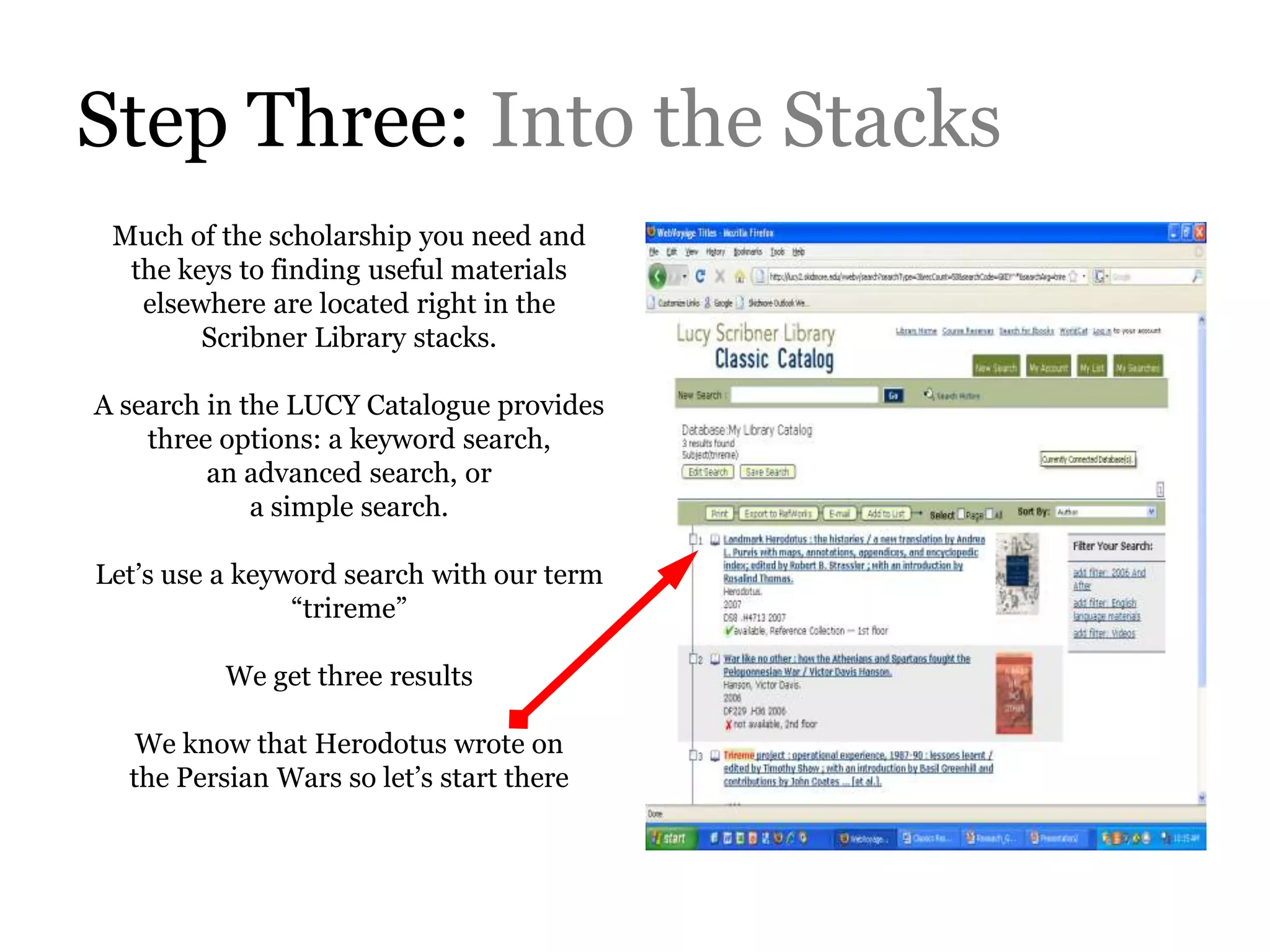Classics Research Tutorial | PPTX