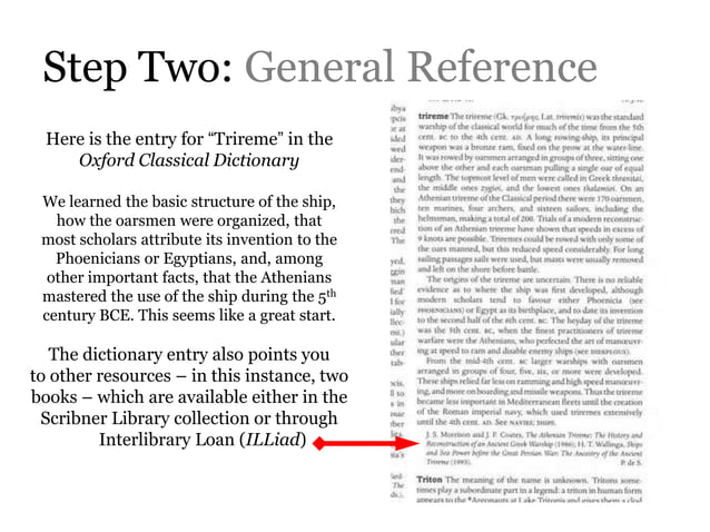 Classics Research Tutorial | PPTX