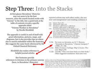 Classics Research Tutorial | PPTX