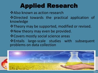 Research types | PPTX