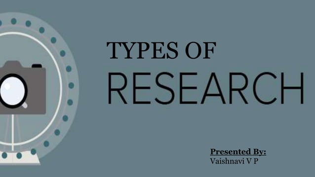 TYPES OF RESEARCH | PPTX