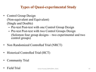 Research types designs | PPTX