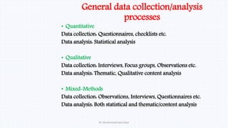 Research types in social sciences by design | PPT