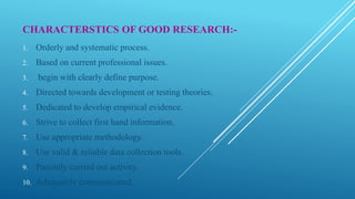 Research introduction ppt | PPTX | Parenting Babies and Toddlers ...