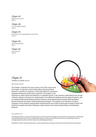 Research unit booklet | DOCX | Educational Assessment | Education