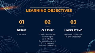 Research Variables | PDF