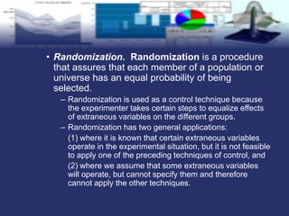 Research Variables & How To Control Them - Research Methods (Psychology).ppt