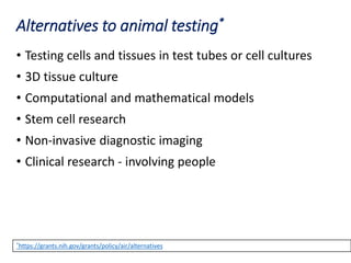 Research with animals and animal models.pptx