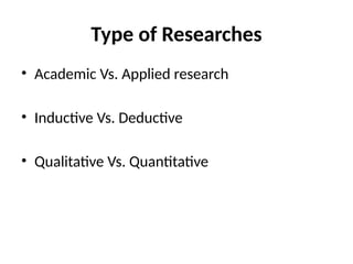 Quantitative Research with SPSS, using SPSS as a Research Technique | PPTX