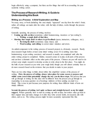 Research writing | PDF