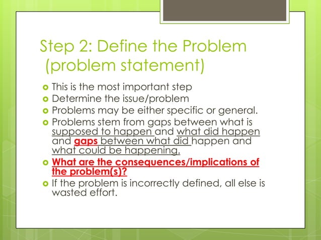 Research writing technique