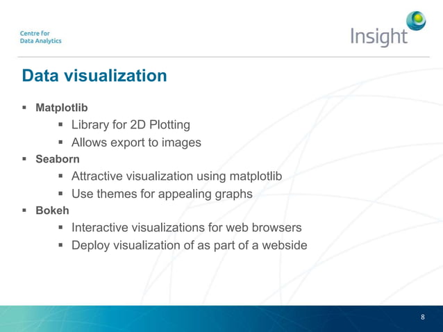Researh toolbox - Data analysis with python | PPT