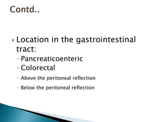 Resection & anastomosis of boweL its complications PRANAYA PPT | PPTX