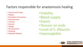 Resection and anastomosis - Dr Keyur Bhatt | PPT