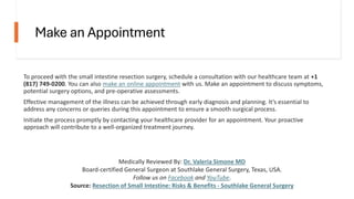 Resection of Small Intestine - Navigating Risks & Benefits.pdf