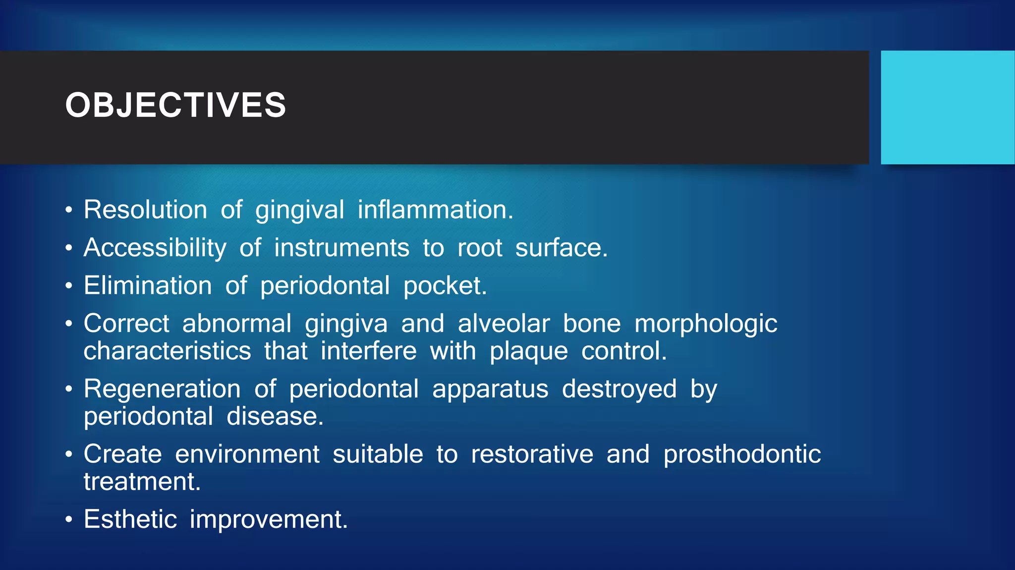 Resective osseous surgery | PPTX