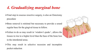 Resective osseous surgery | PPTX