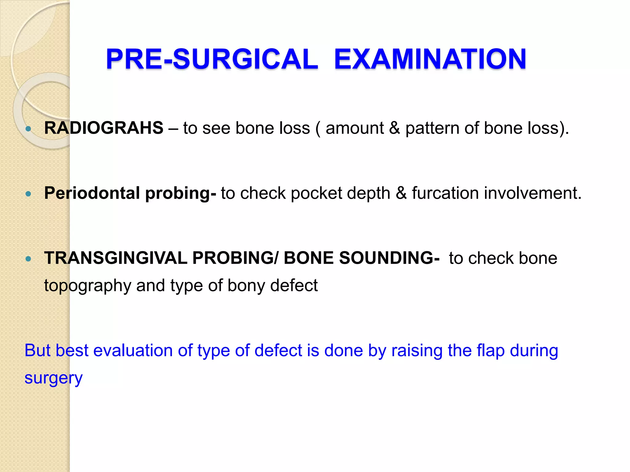 Resective osseous surgery | PPTX