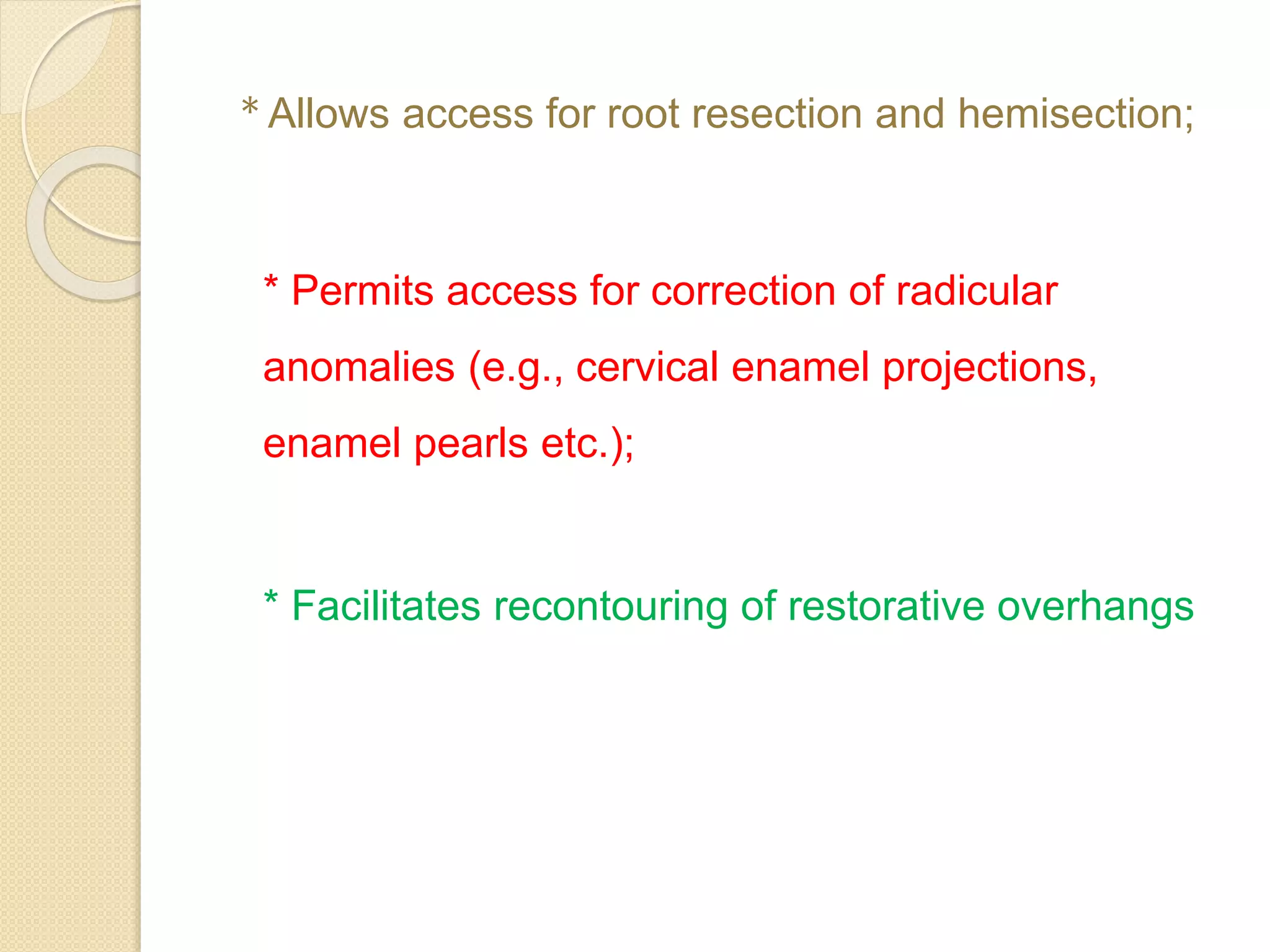 Resective osseous surgery | PPTX