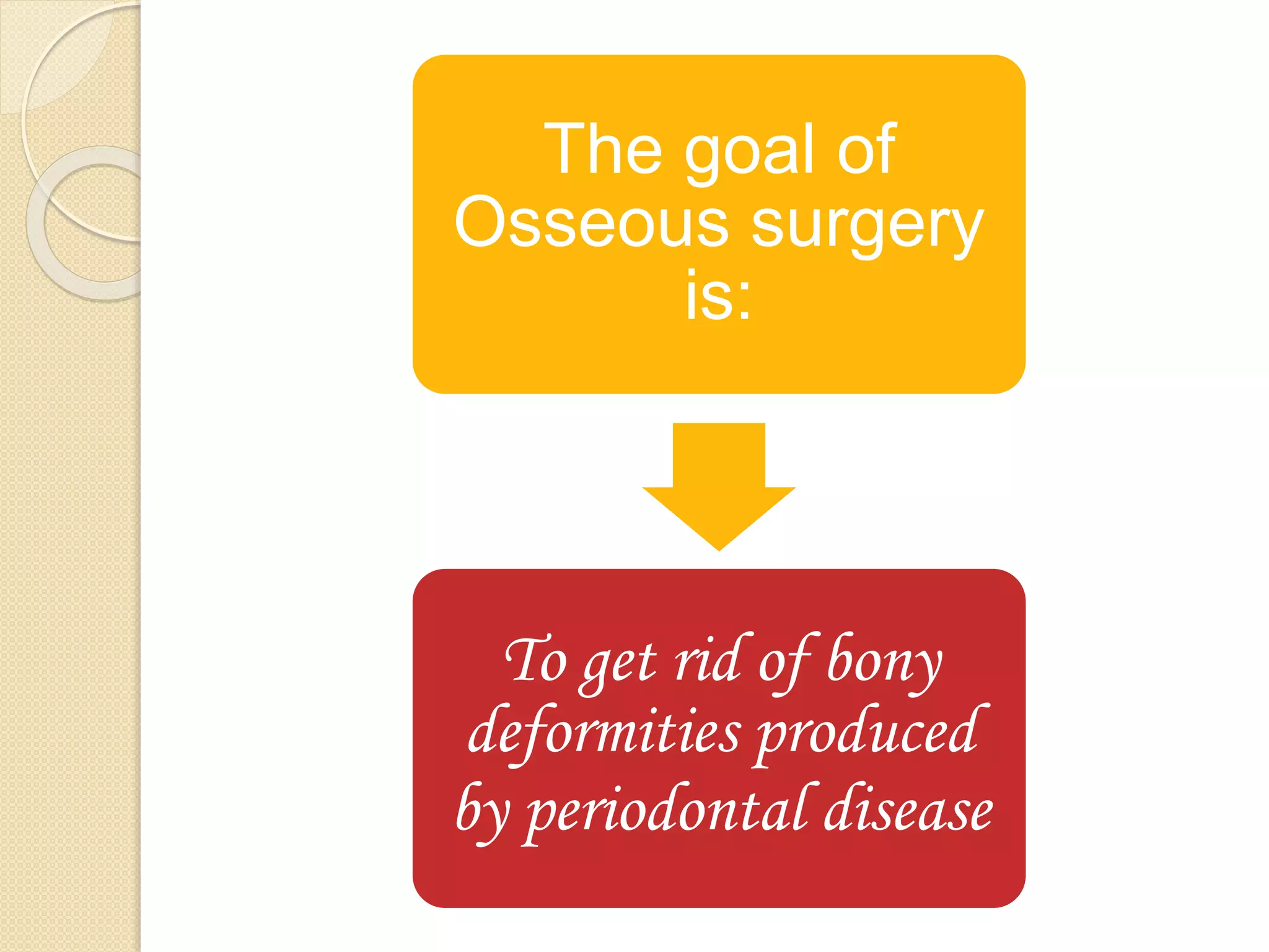 Resective osseous surgery | PPTX