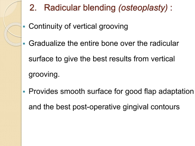 Resective osseous surgery | PPTX | Bone and Joint Conditions | Diseases ...