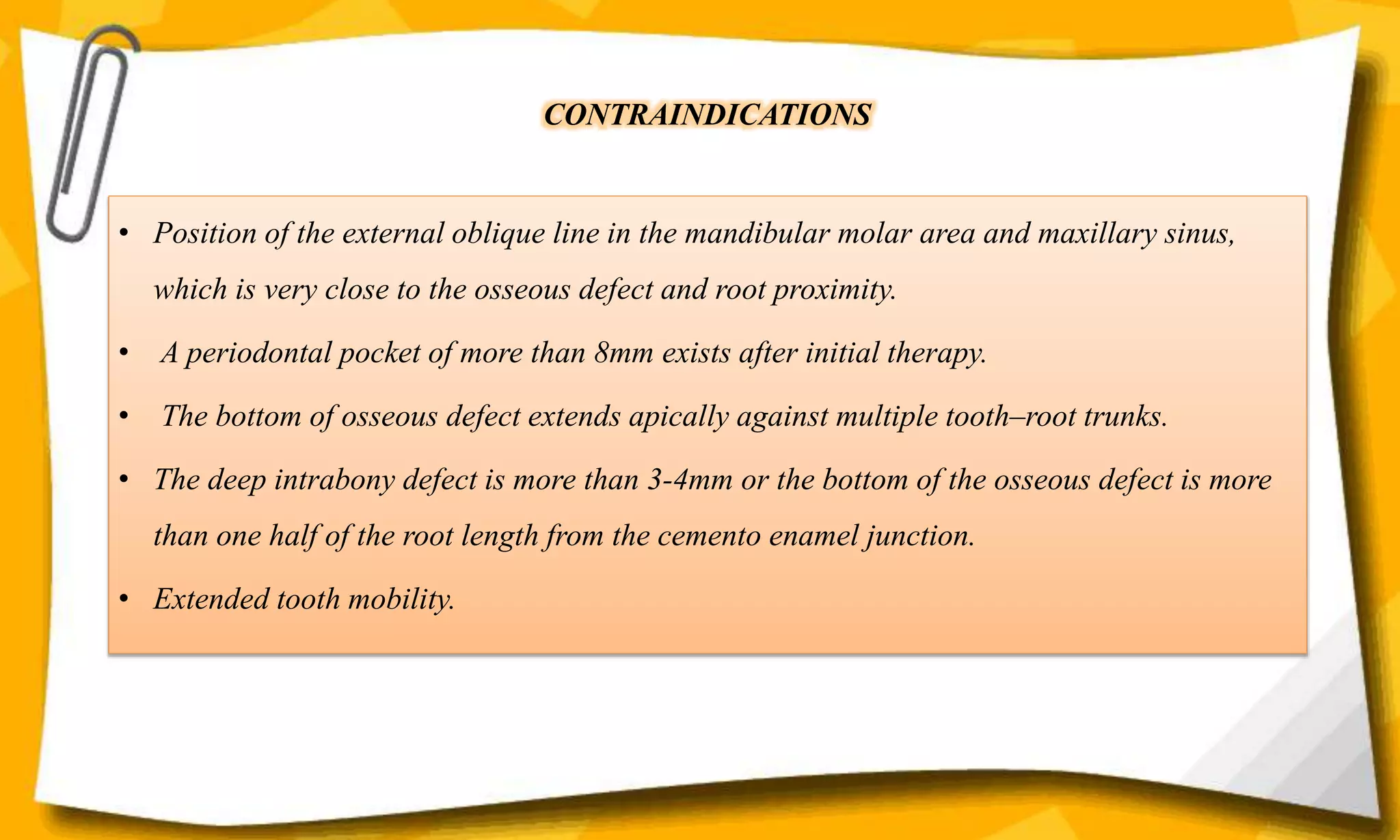 Resective osseous surgery | PPTX
