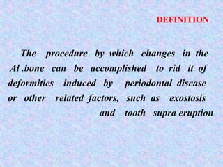 RESECTIVE OSSEOUS SURGERY.ppt