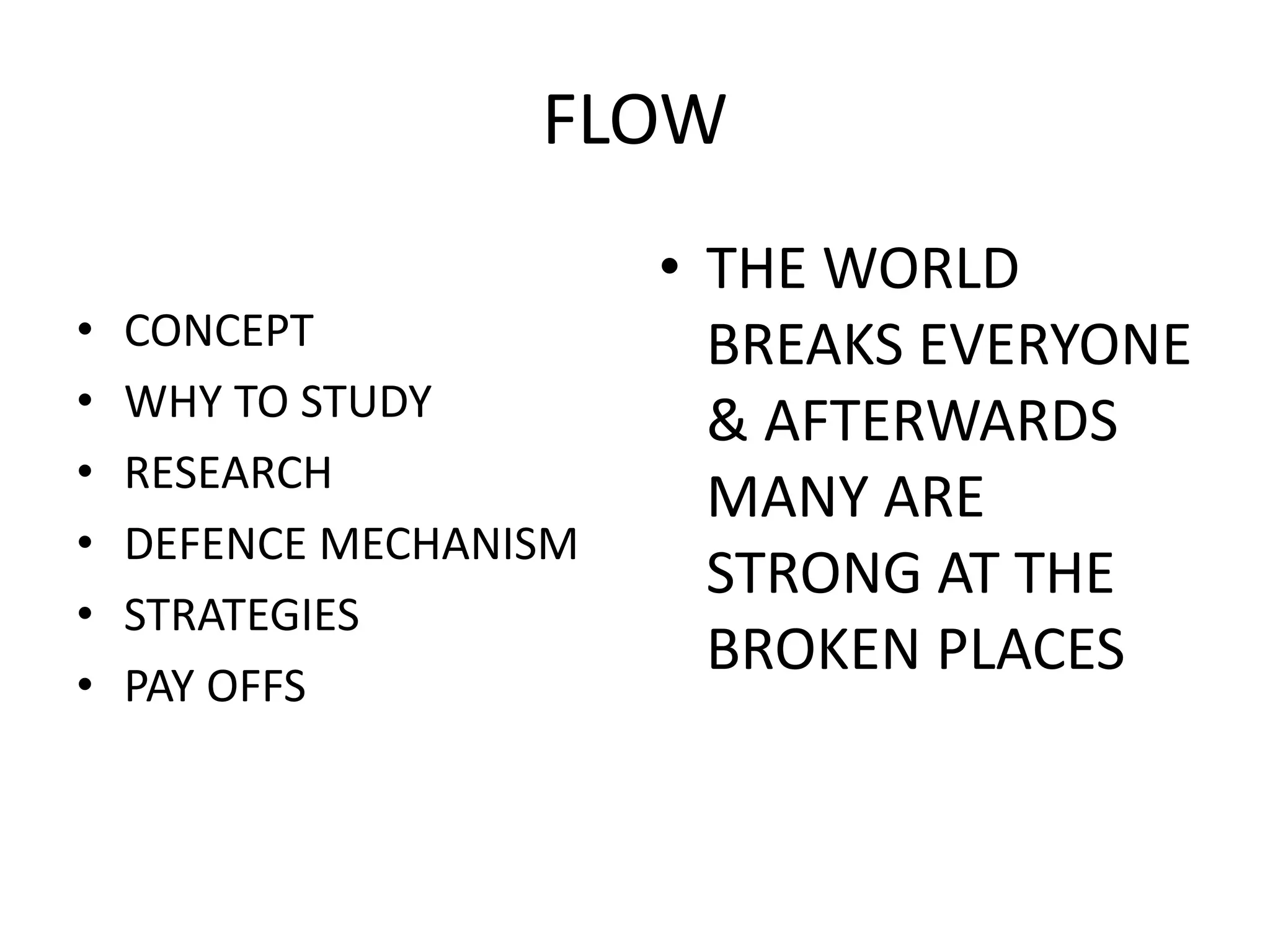 Resiliency skills : An Overview | PPTX