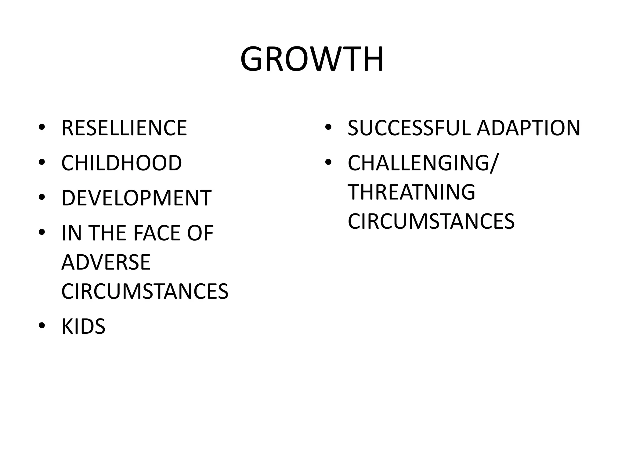 Resiliency skills : An Overview | PPTX