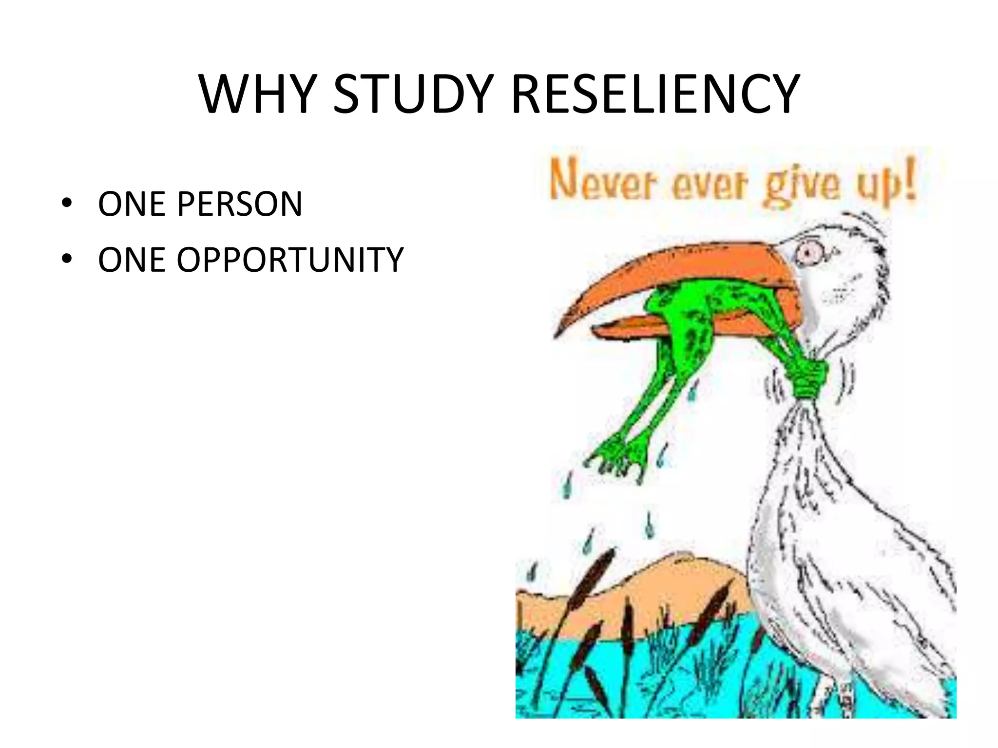 Resiliency skills : An Overview | PPTX