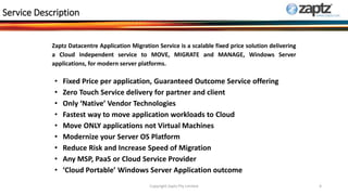 Datacentre Migration to the Cloud | PPTX