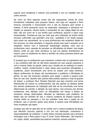 Resenha de raylenne otec | DOCX