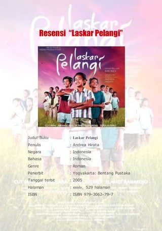 Resensi laskar pelangi | DOCX
