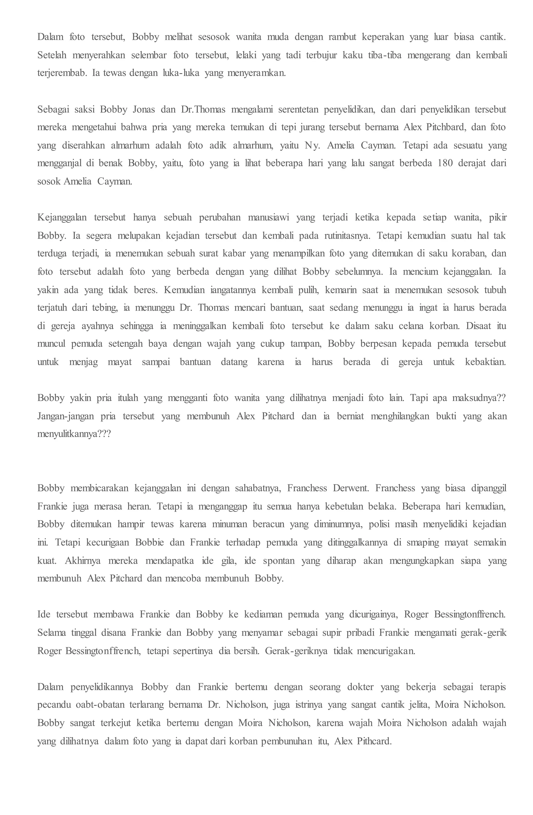 20 Resensi Novel | DOCX