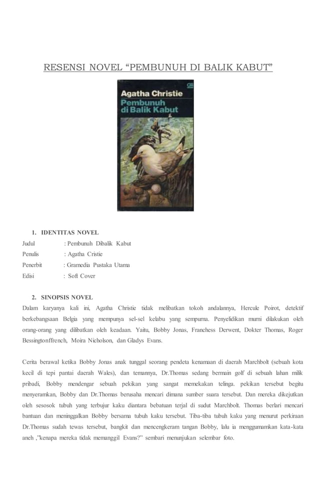 20 Resensi Novel | DOCX