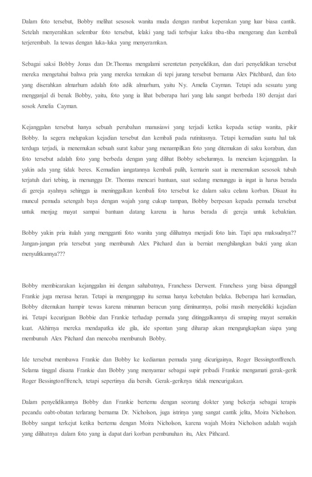 20 Resensi Novel | DOCX