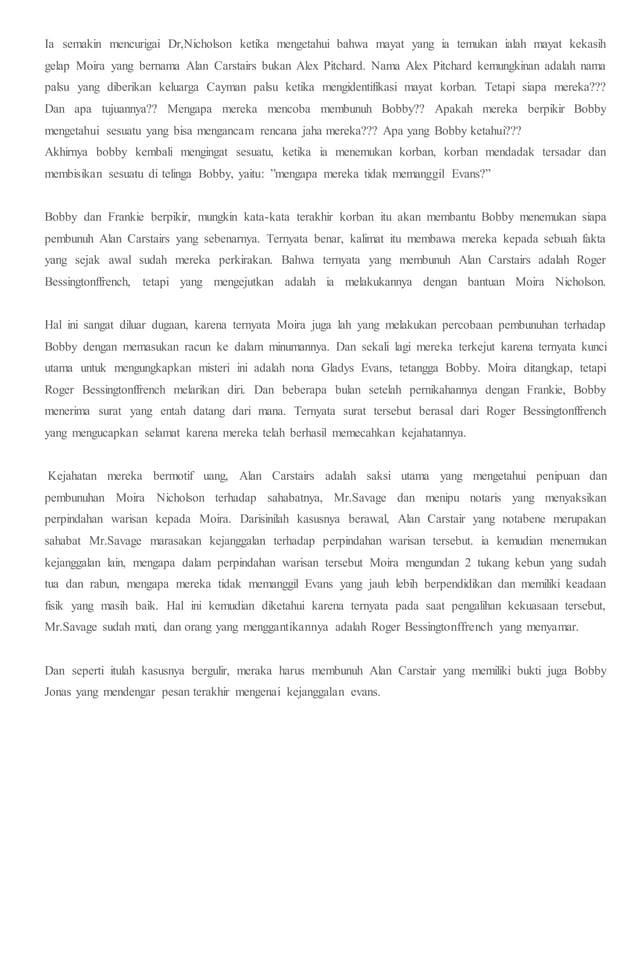 20 Resensi Novel | DOCX