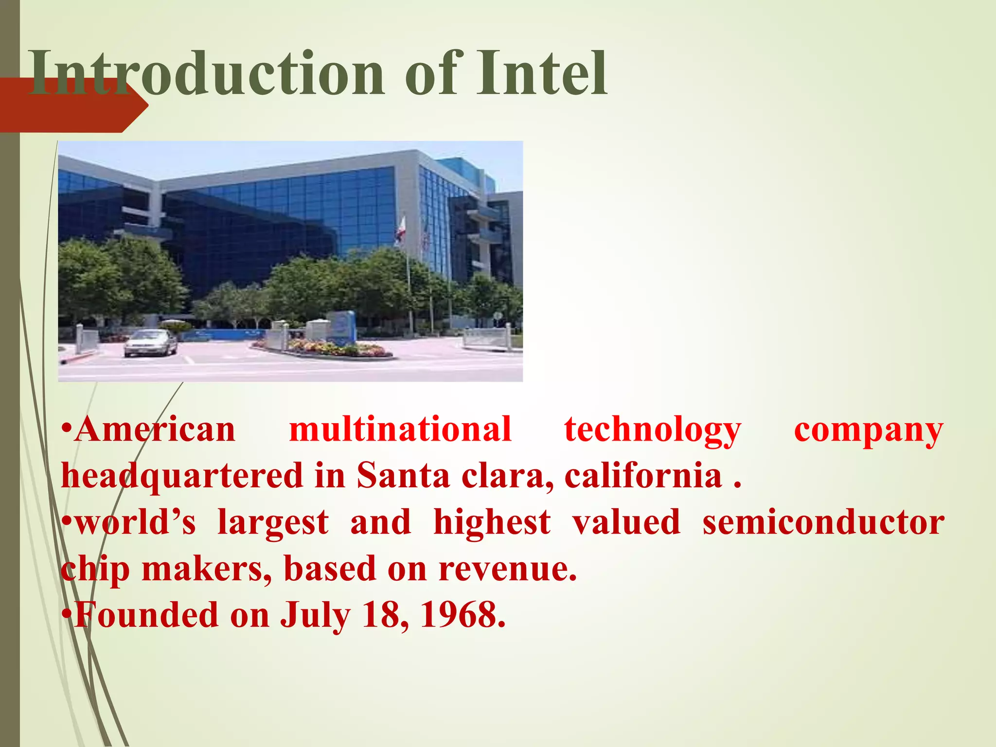 Resent intel motherboards | PPTX