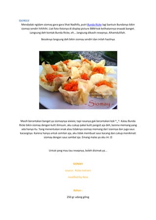 Resep | DOCX