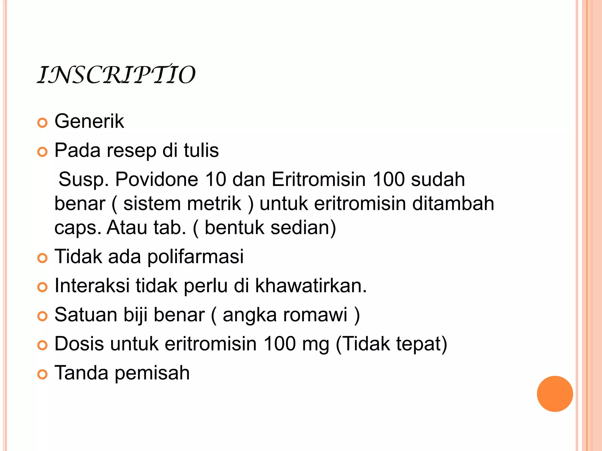 Analisa Resep | PPTX