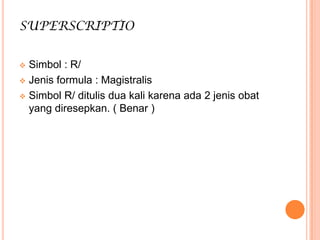 Analisa Resep | PPTX