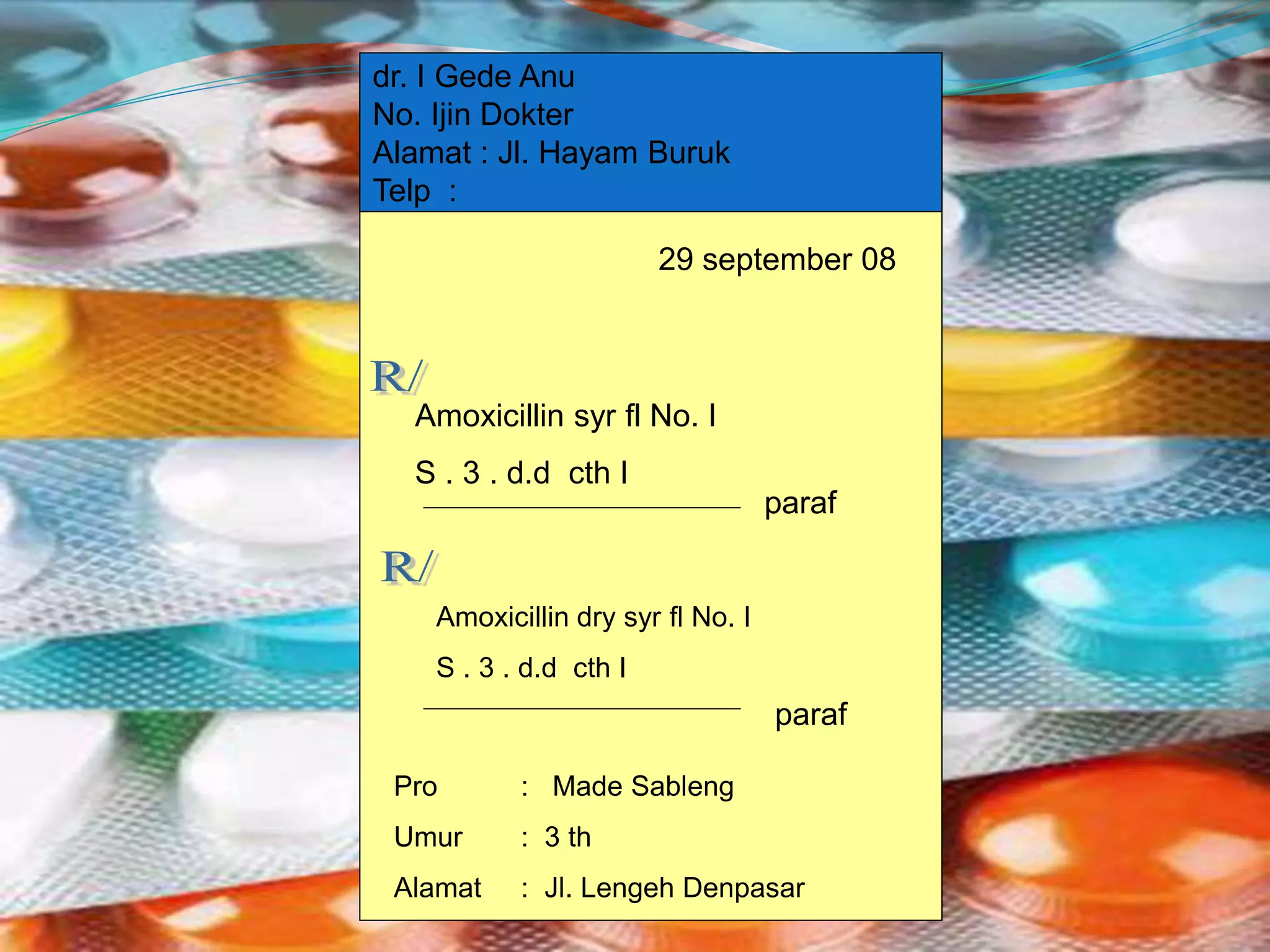 RESEP DAN BENTUK SEDIAAN OBAT.ppt