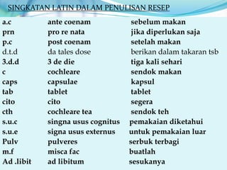RESEP DAN BENTUK SEDIAAN OBAT.ppt